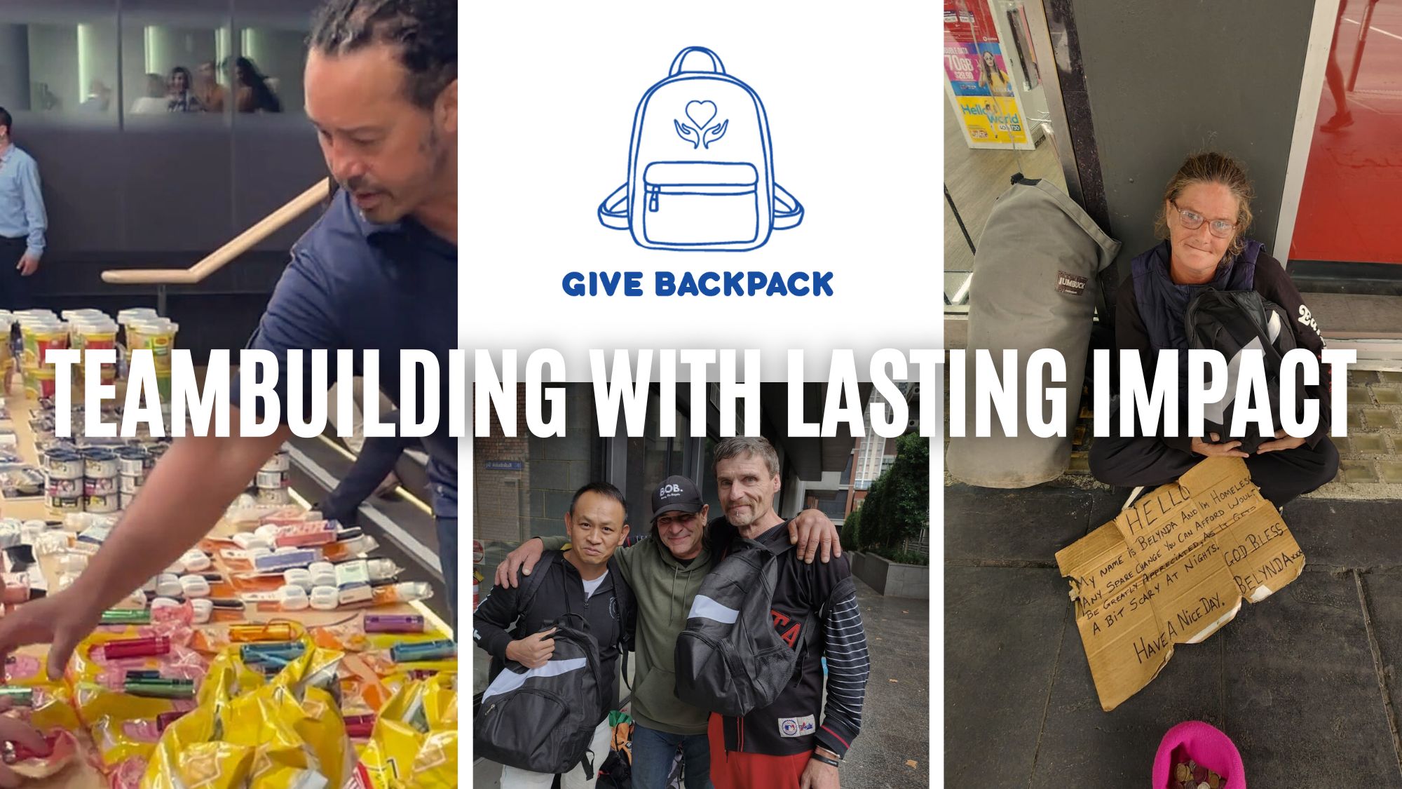Create Lasting Impact by Giving Through Team Building